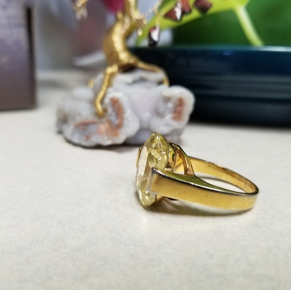 Fashion Jewelry | Jewelry | Sapphire Gold Tone Ring | Poshmark